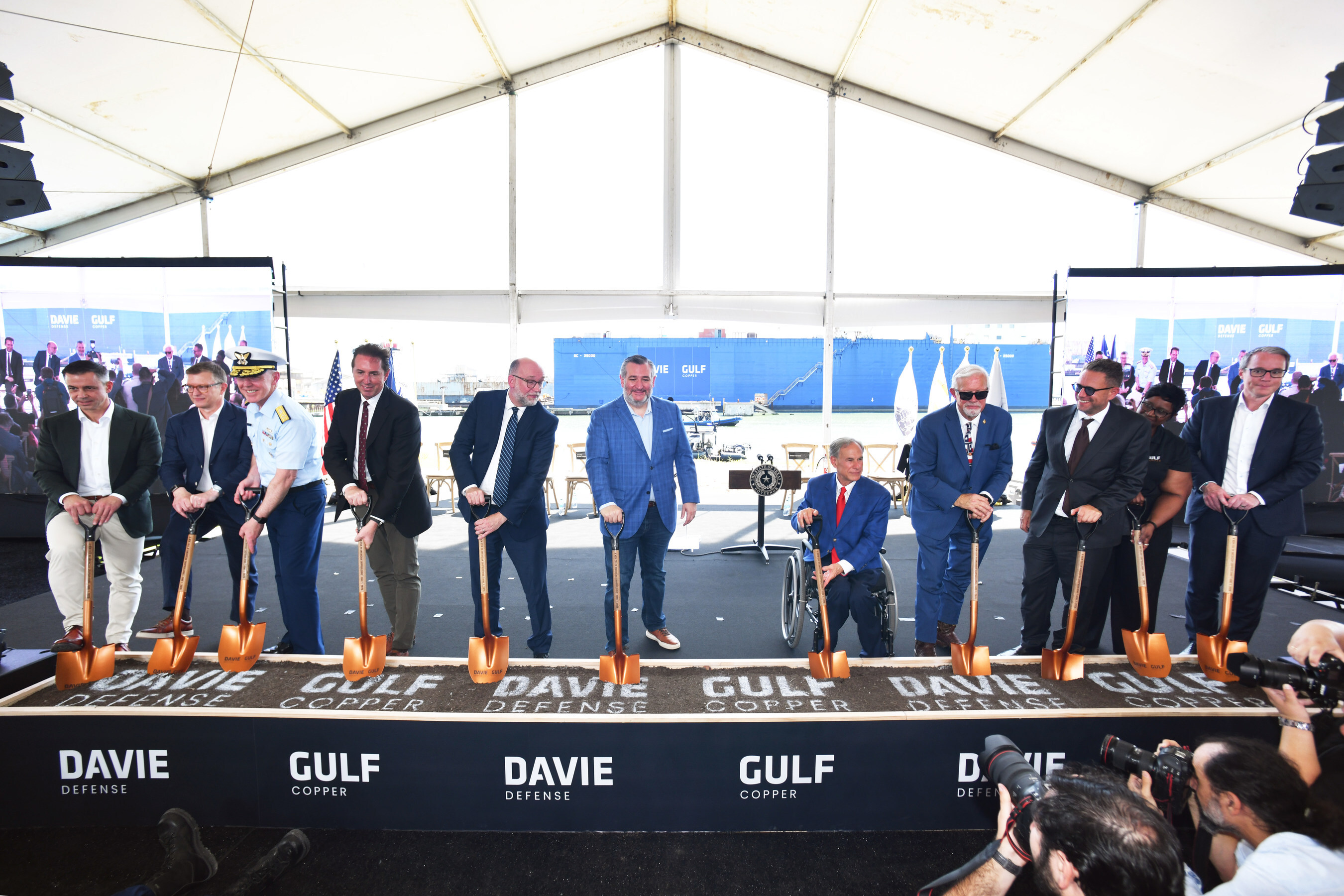 Davie Defense begins Texas shipyard expansion to support Coast Guard ...