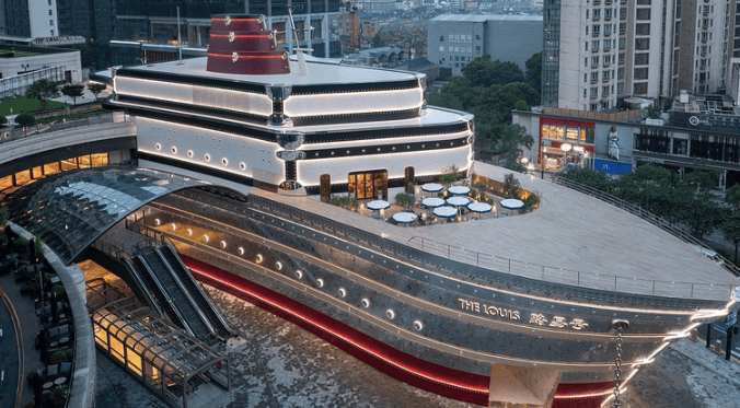 Louis Vuitton creates a buzz in Shanghai with a ship theme concept ...