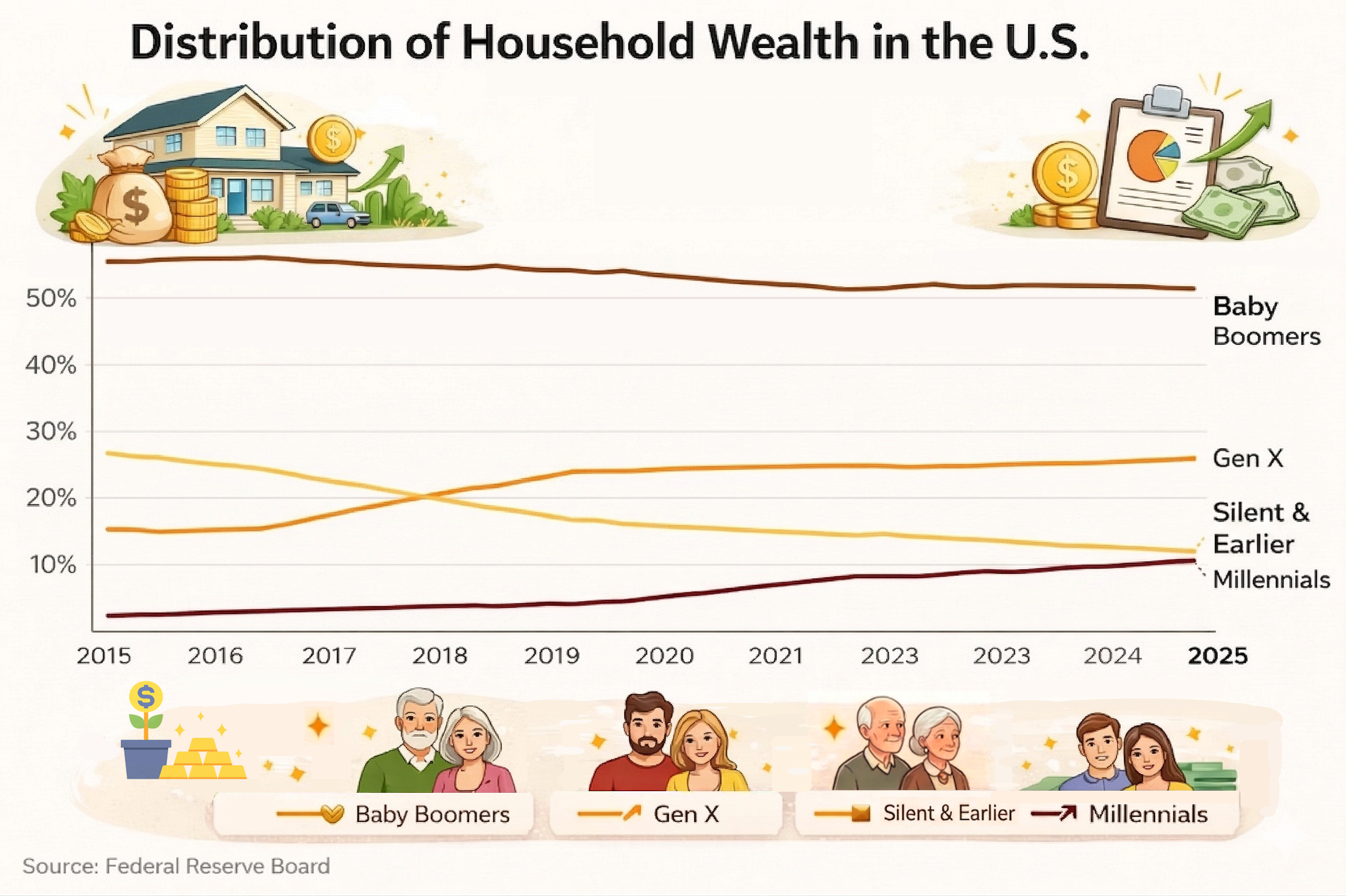Boomer economy: The wealthiest generation and when that could change ...