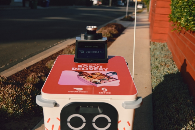 DoorDash partners with Serve Robotics for autonomous robot deliveries ...