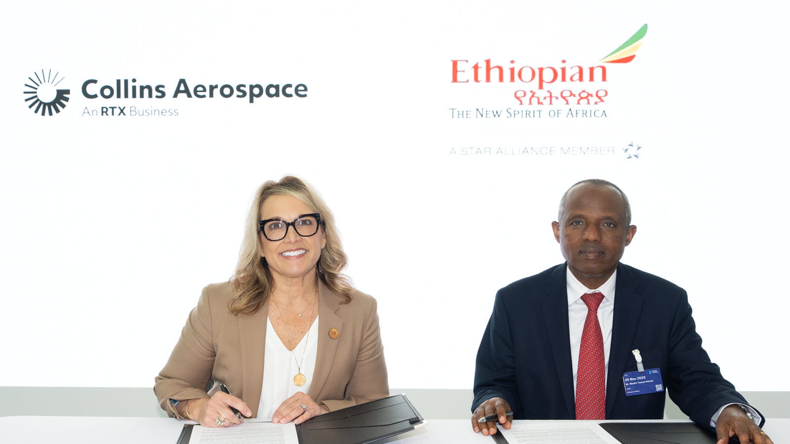 Collins Aerospace to supply business-class seats for Ethiopian Airlines ...
