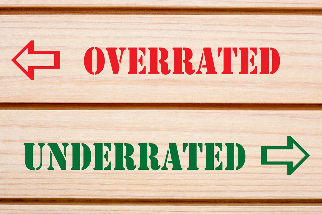 2 Very Overrated And 2 Very Underrated High Yield Dividend Stocks ...