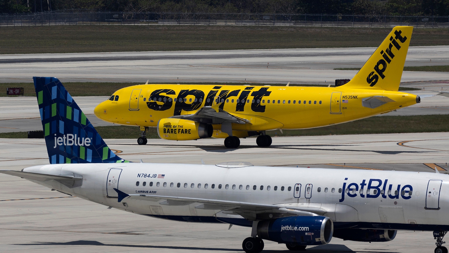 Spirit Airlines New Livery