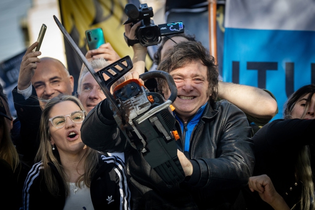 Argentina elects chainsaw-wielding outsider Javier Milei as president ...