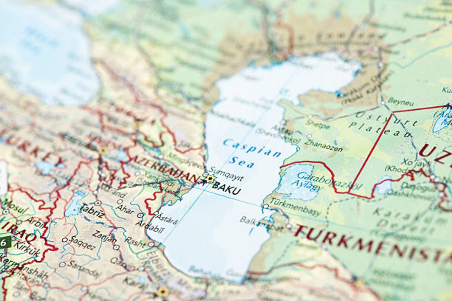 Israel is said to strike Iran-Russia supply route in Caspian Sea ...