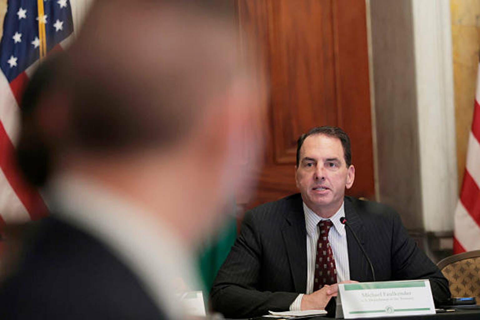 Treasury's Michael Faulkender steps down after five months - report ...