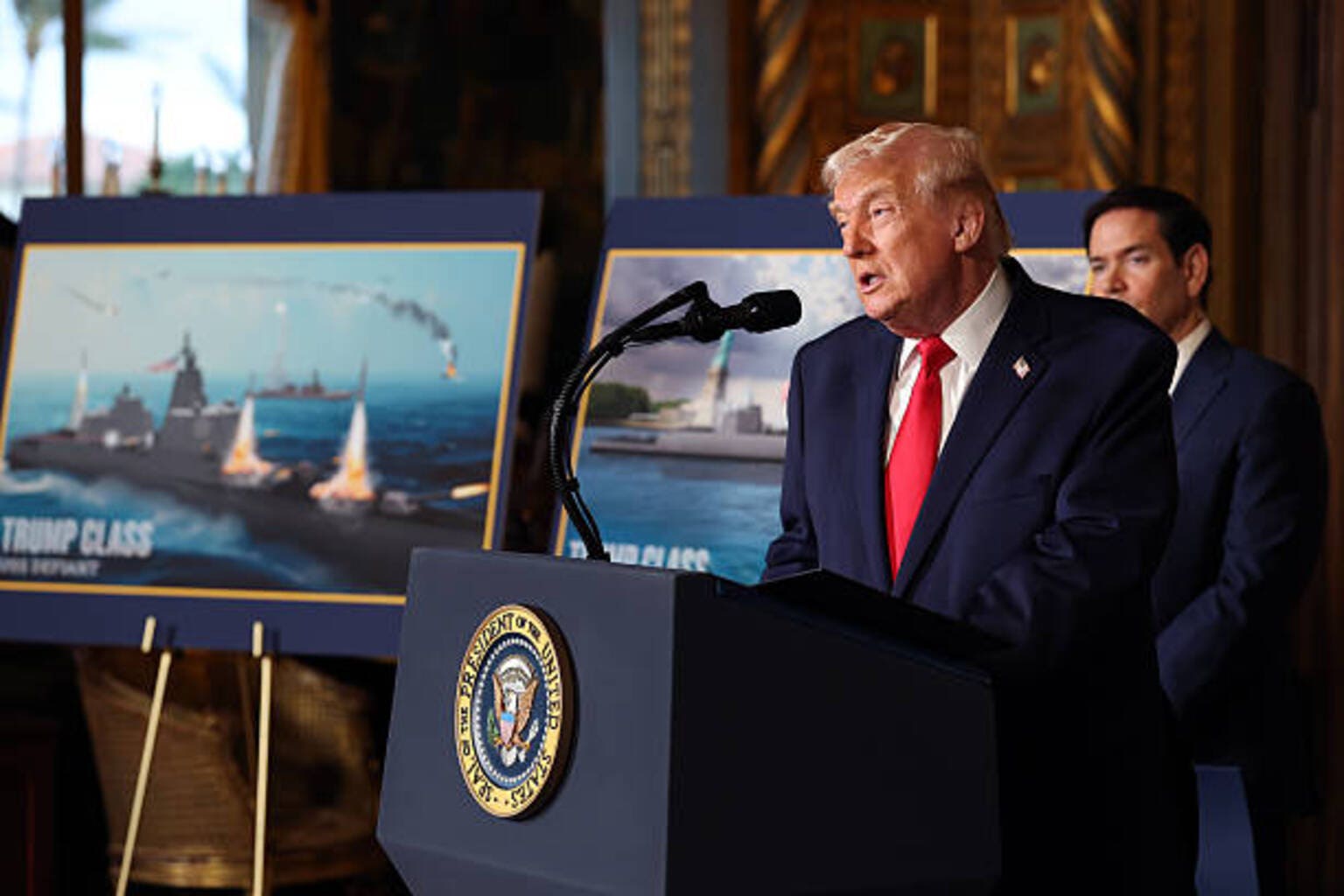Trump unveils plans for new 'Trump-class' battleship; HII shares rise ...