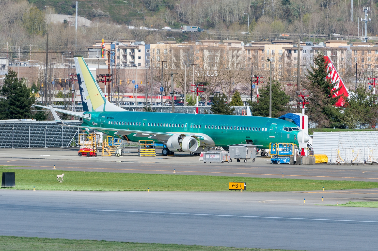 Safety officials interview Boeing again on 737 door-plug blowout (NYSE ...