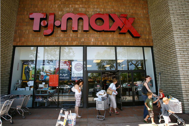 TJX hits all-time high on upbeat results, strong outlook (TJX:NYSE ...
