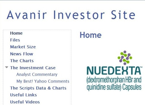 Avanir Pharmaceuticals: Seldom a Dull Moment (NASDAQ:AVNR-DEFUNCT-2743 ...