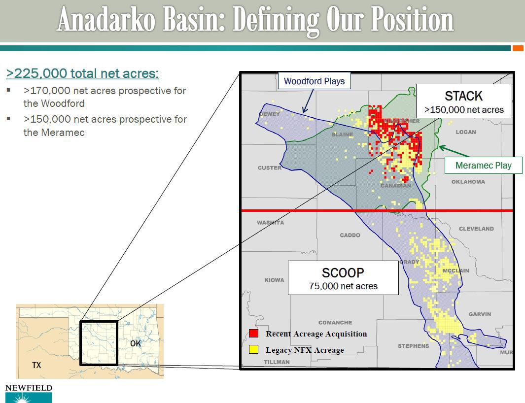 Meramec Shale Oil Play Unveiled By Newfield Exploration (NYSE:NFX ...