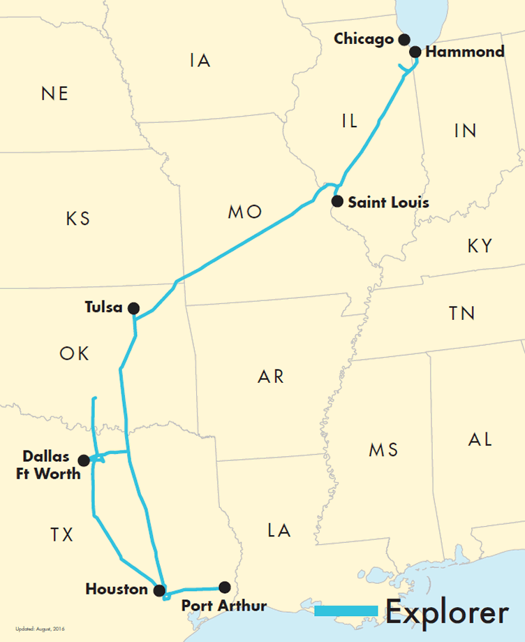 Bakken Oil Pipeline Map