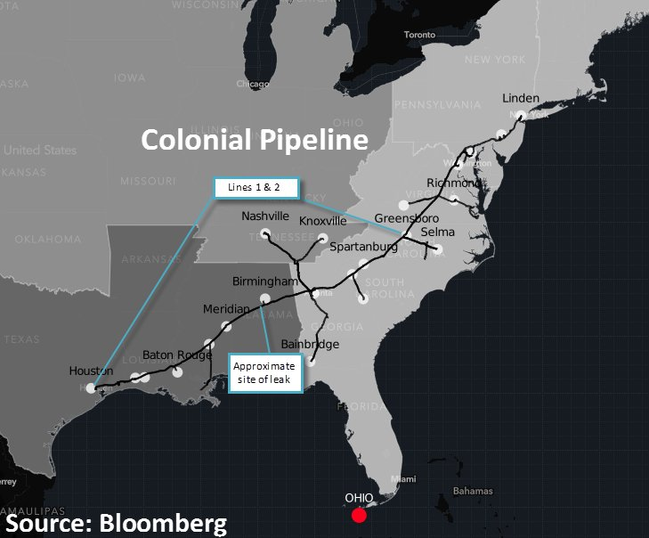 Colonial Pipeline Spill And What It Means For The Gasoline Market ...