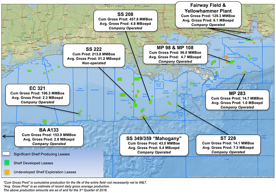 W&T Offshore Announces A New Discovery In The Mahogany Field (NYSE:WTI ...