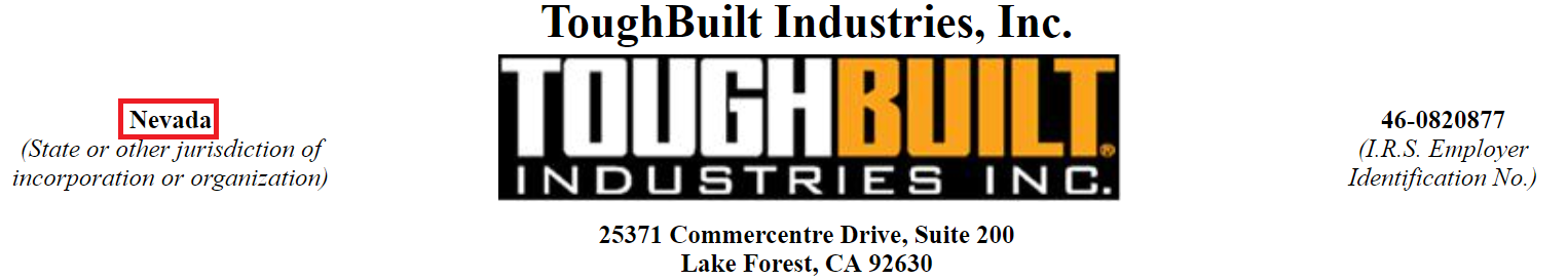 ToughBuilt IPO: 1x 2018 Forward Sales With 54.09% Y/Y Revenue Growth ...