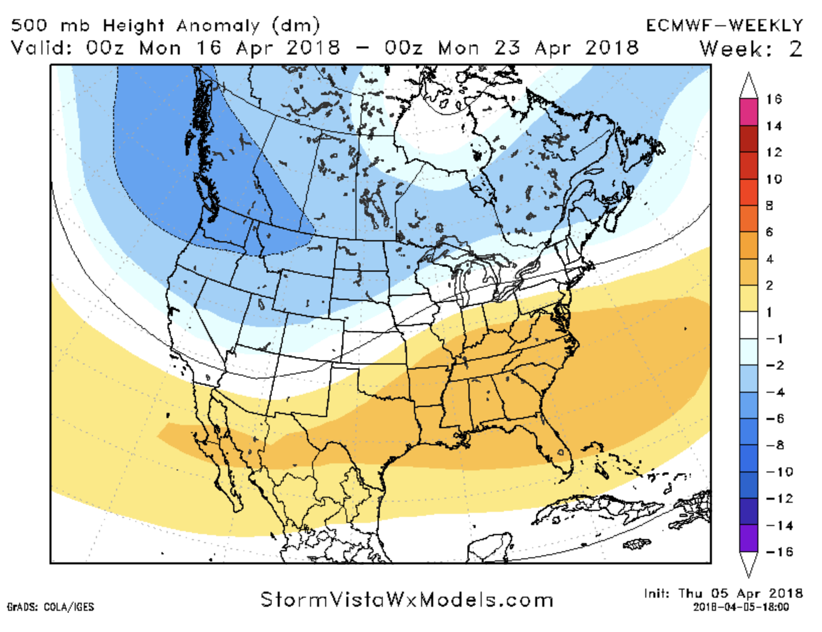 Long-Range Weather Outlook 4-5-18 | HFI Research Natural Gas | Seeking ...