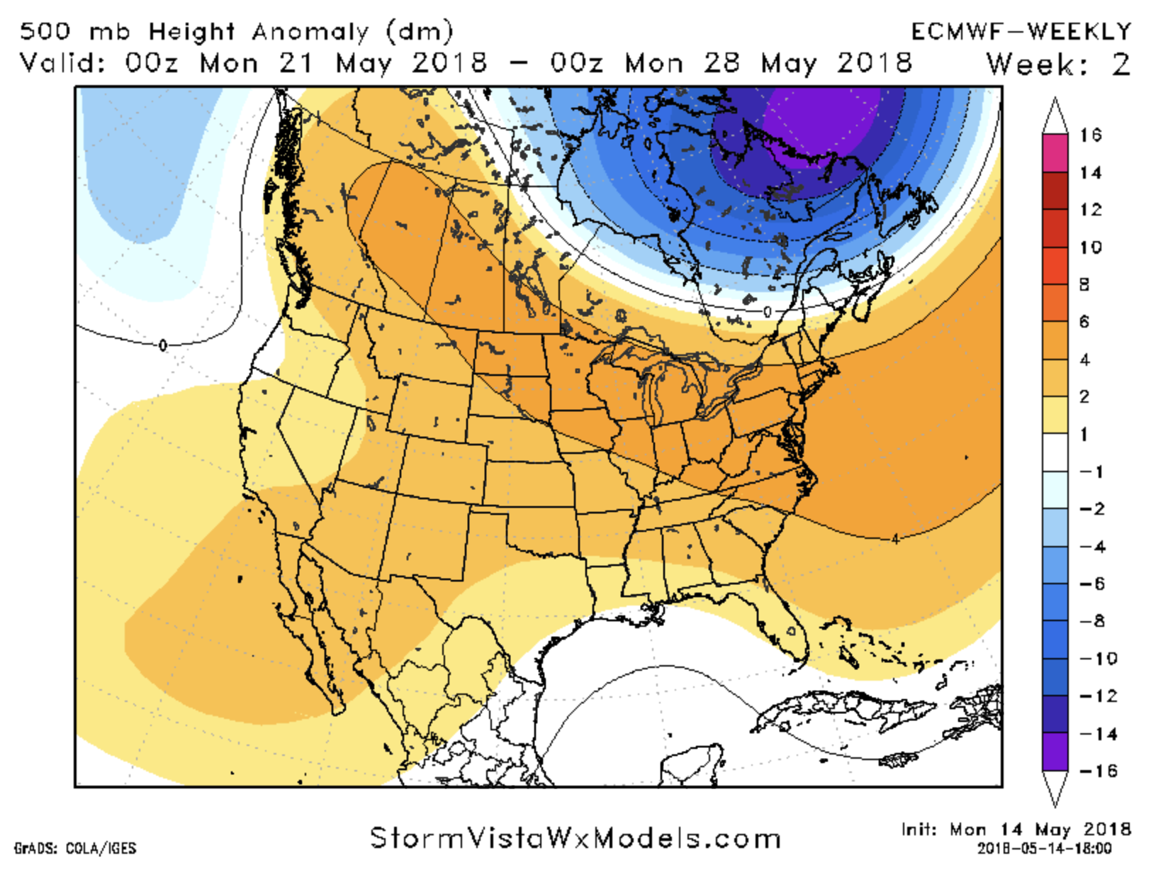 Long Range Weather Outlook 5 14 18 HFI Research Natural Gas Seeking