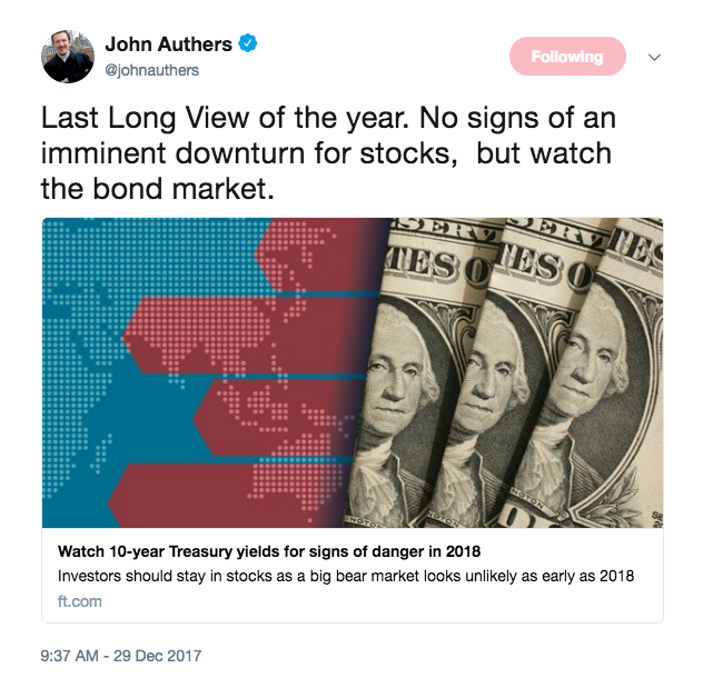 A Portfolio For John Authers | Seeking Alpha