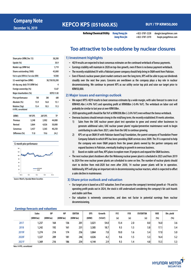 KEPCO KPS: Too Attractive To Be Outdone By Nuclear Closures | Seeking Alpha