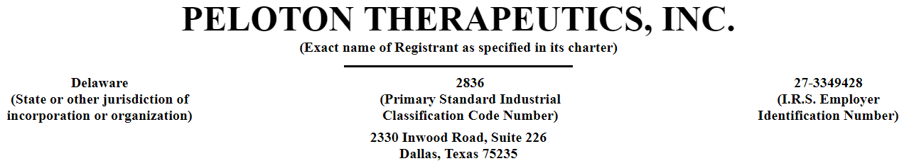 Peloton IPO: Expects To Start Phase 3 Trial In Second Half Of 2019 ...