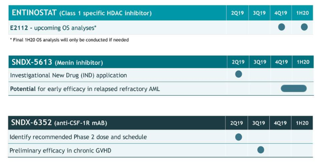 Syndax Pharmaceuticals: Binary Catalyst In Sight, Potential Participant ...