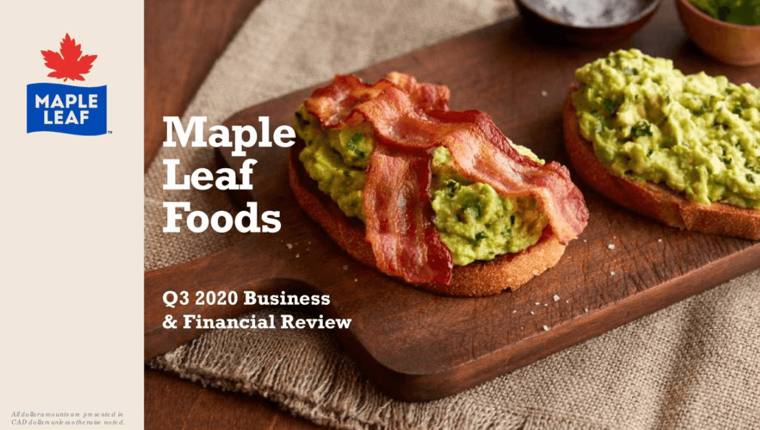 Maple Leaf Foods: Serving Up Another Great Quarter (OTCMKTS:MLFNF ...
