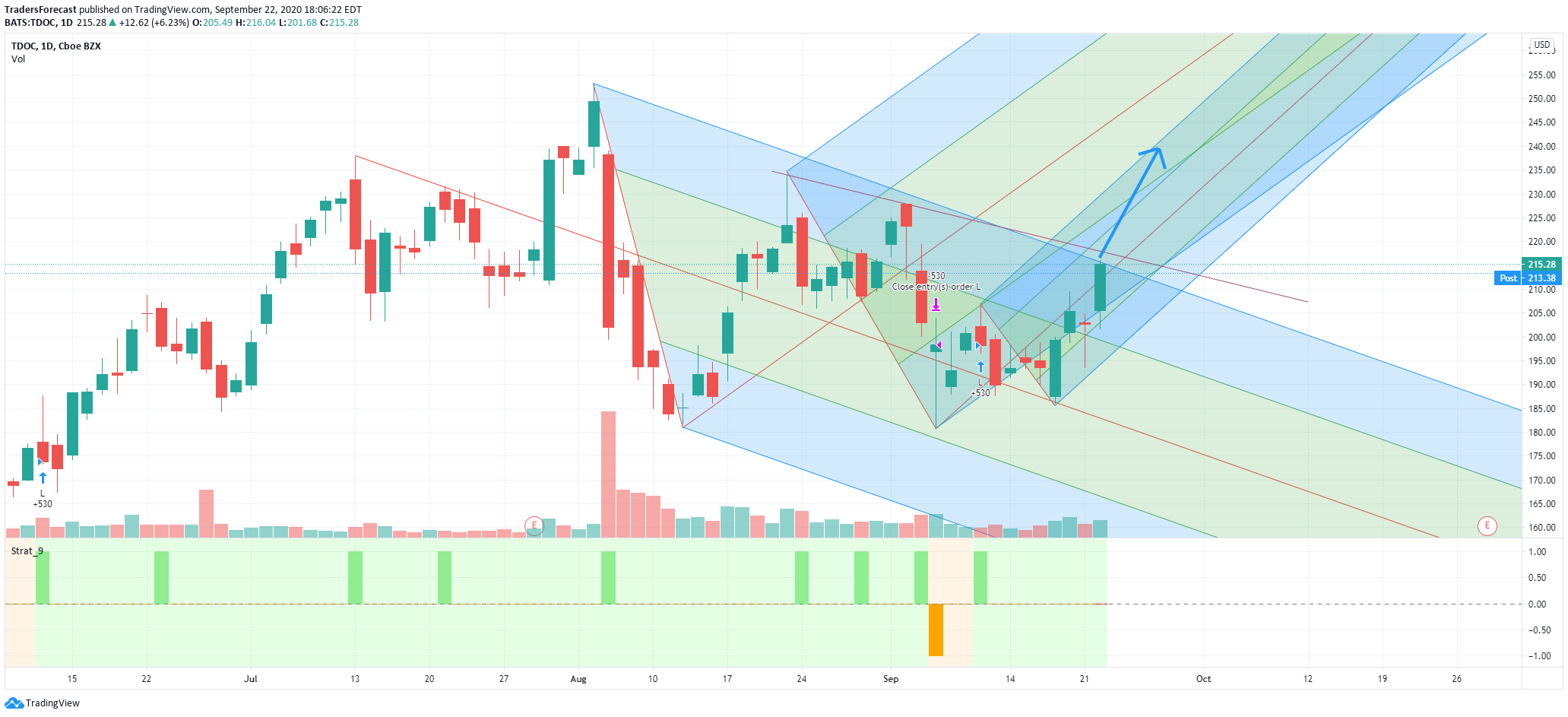 TDOC Pitchfork Pattern Analysis (NYSE:TDOC) | Seeking Alpha