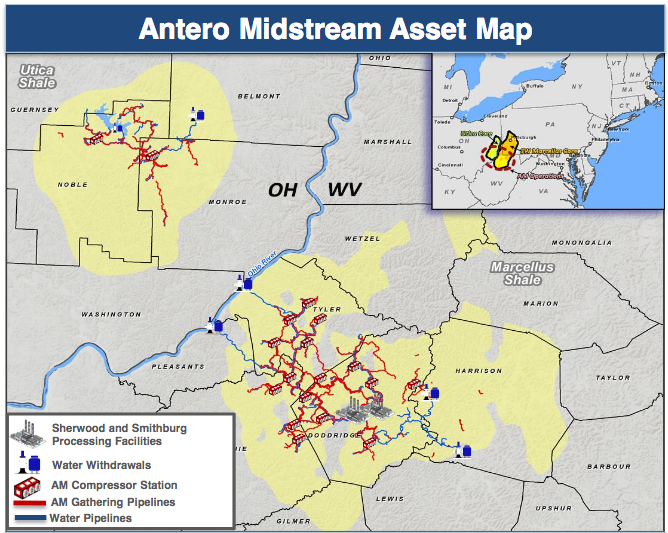 Antero Midstream: A Very High Yield But Could Be In Jeopardy (NYSE:AM ...