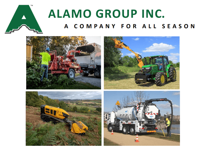 Alamo Group: Handling The Pandemic Well (NYSE:ALG) | Seeking Alpha