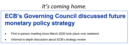 The ECB Makes Slow Progress Towards A New Monetary Policy Framework ...