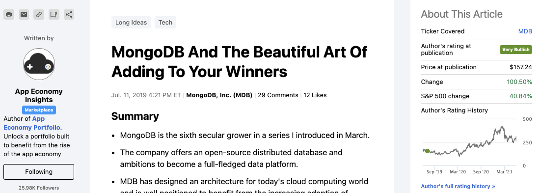 5 Stellar Cloud Stocks Emerging From Recent Earnings | Seeking Alpha