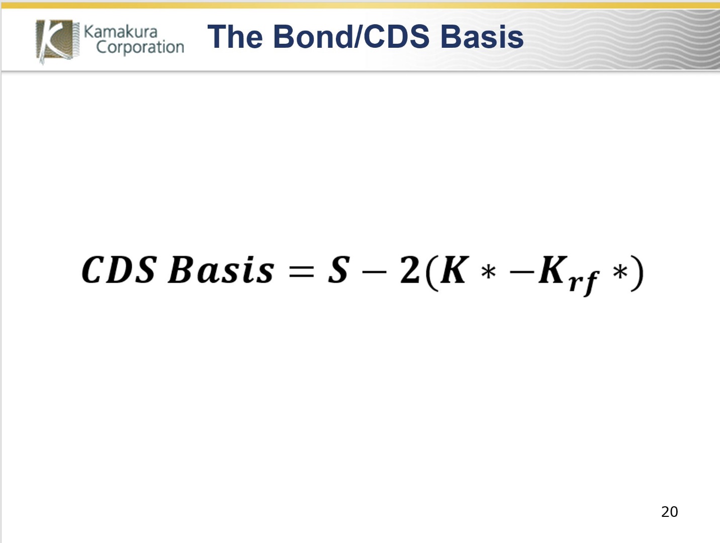 The Reduced Form Model Explanation For The Bond/CDS Basis | Seeking Alpha