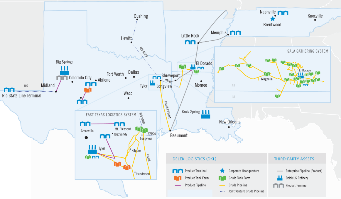 Delek Logistics Partners LP: 10% Yield, 5% Dividend Growth In 2022 ...