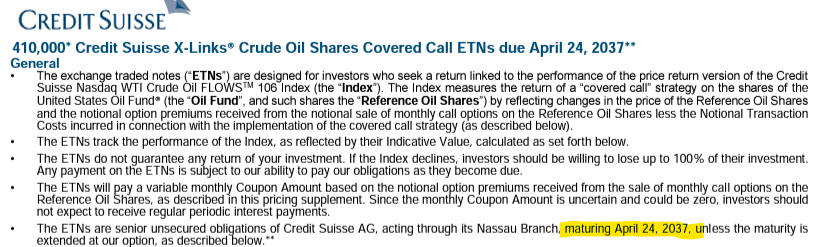 USOI: Covered Call Oil Fund, 24% Yield (NASDAQ:USOI) | Seeking Alpha