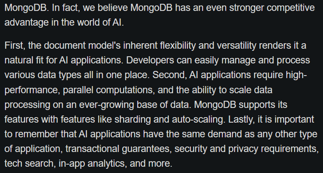 MongoDB: Maintaining Momentum (NASDAQ:MDB) | Seeking Alpha