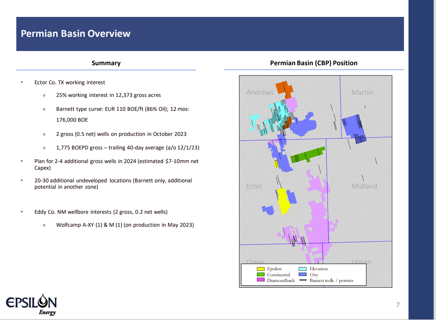 Epsilon Energy: Small Company With Big Partners (NASDAQ:EPSN) | Seeking ...