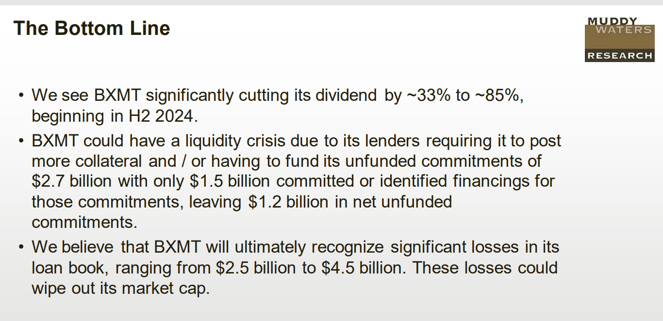 Blackstone Mortgage: 11% Yield Inside Muddy Waters (NYSE:BXMT ... Blackstone Mortgage: 11% Yield Inside Muddy Waters (NYSE:BXMT ...
