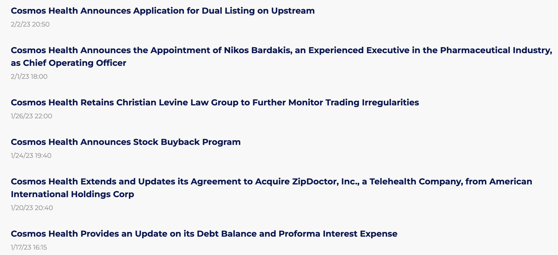 Cosmos Health: Shareholder-Friendly News Abounds, Stock Undervalued ...