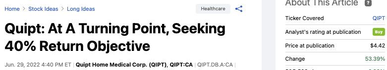 Quipt Stock: Business Economics Attractive (NASDAQ:QIPT) | Seeking Alpha