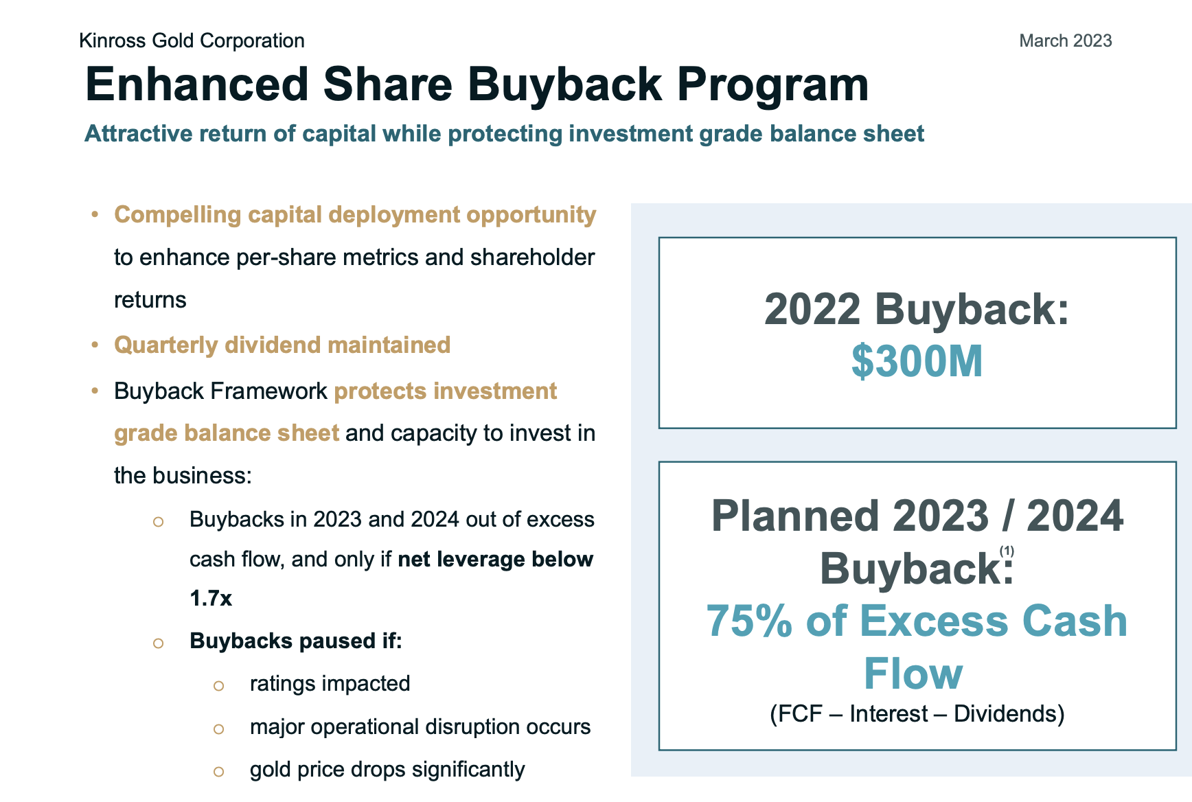 Kinross Gold Stock: Course Correction For The Next Rally (TSX:K:CA ...