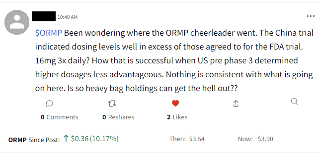 Oramed Stock: Buyer Beware (NASDAQ:ORMP) | Seeking Alpha