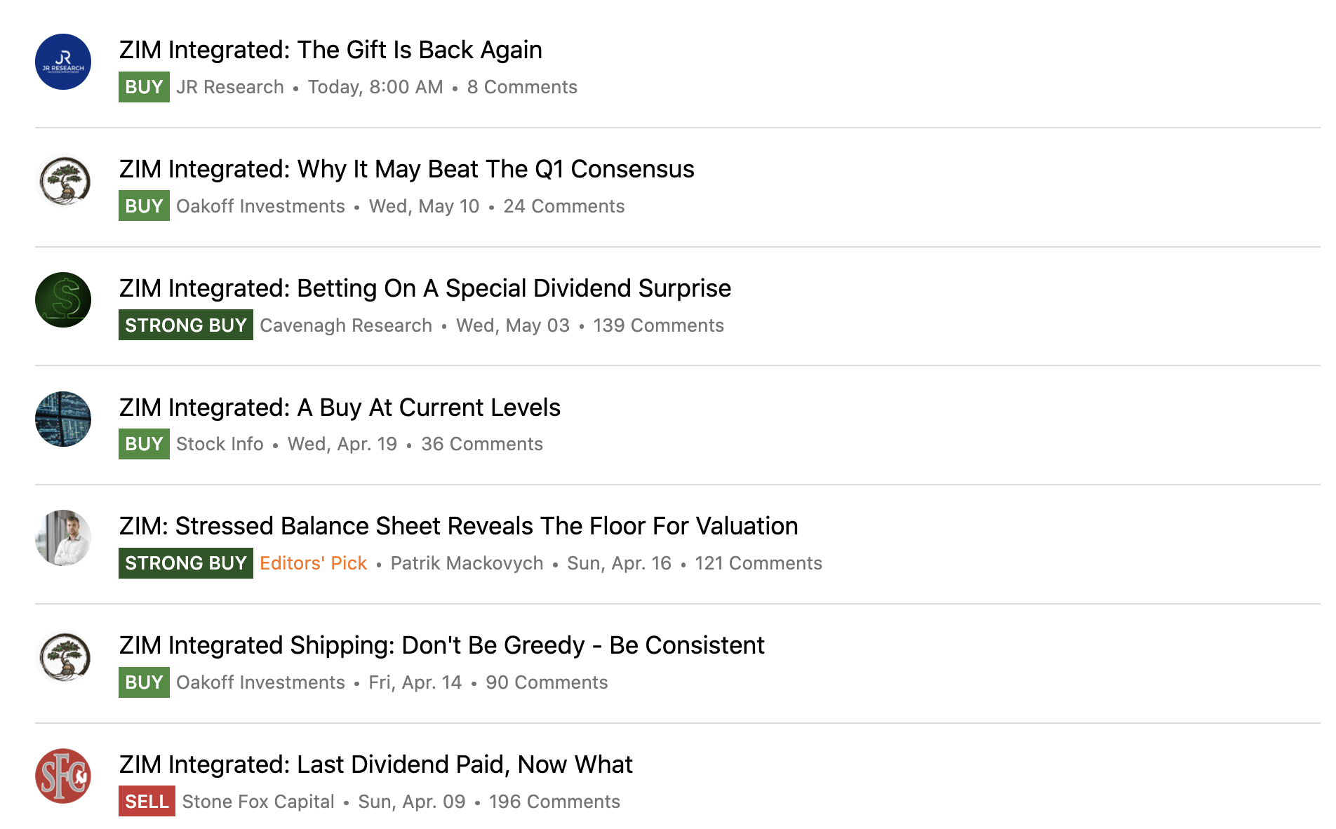 ZIM Integrated: Prepare For Large Losses (NYSE:ZIM) | Seeking Alpha