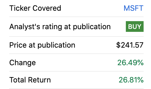 Microsoft Stock: Azure Cloud Poised To Surpass AWS (NASDAQ:MSFT) | Seeking Alpha