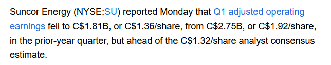 Suncor Stock: Great Results And Massive Shareholder Returns (NYSE:SU ...