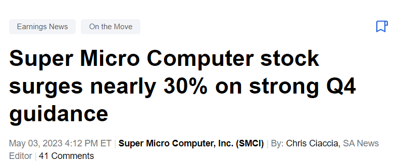 Super Micro Computer Stock: Time To Trim (Rating Downgrade) (SMCI ...