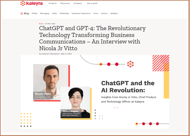 Kaleyra: Improving Profitability, Leveraging AI, But High Debt (NYSE ...