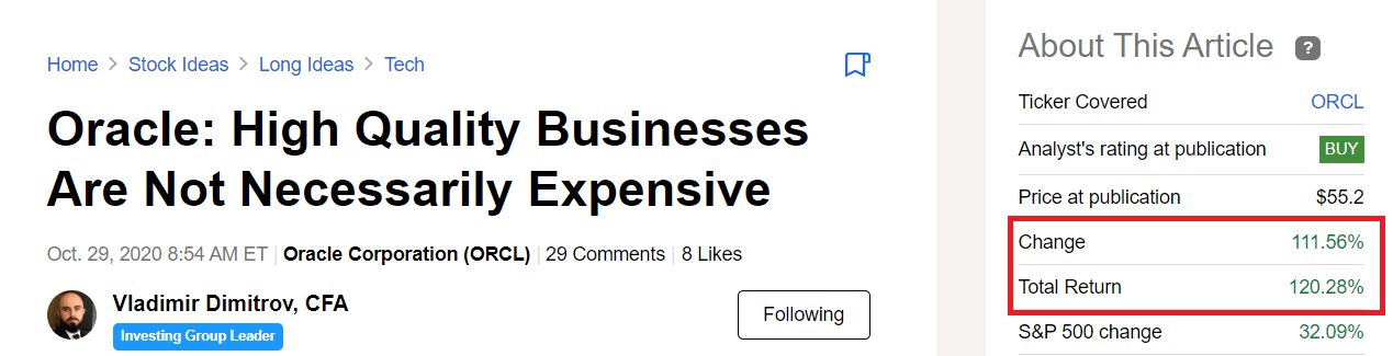 Oracle As A Long-Term Dividend Play (NYSE:ORCL) | Seeking Alpha