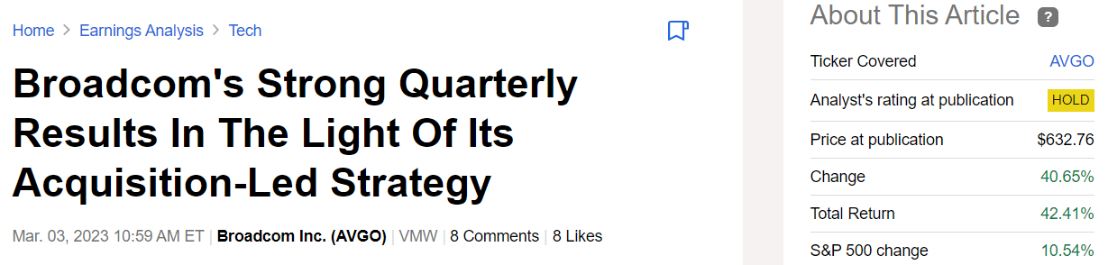 Broadcom: A Well-Positioned Business, But Downward Risk Is Significant ...