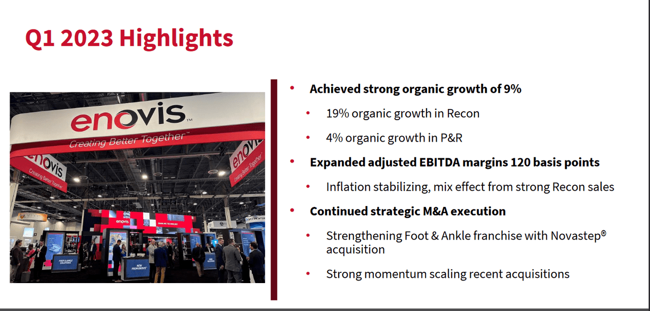 Enovis Corporation: Things Are Looking Good As Guidance Is Raised (NYSE ...