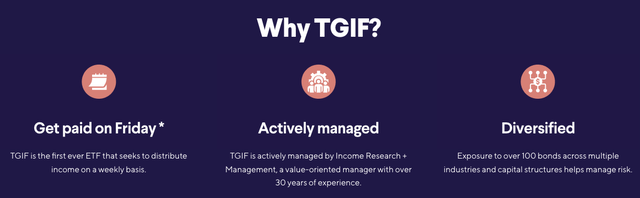 TGIF: Thank God It's (Payday Every) Friday (NYSEARCA:TGIF) | Seeking Alpha